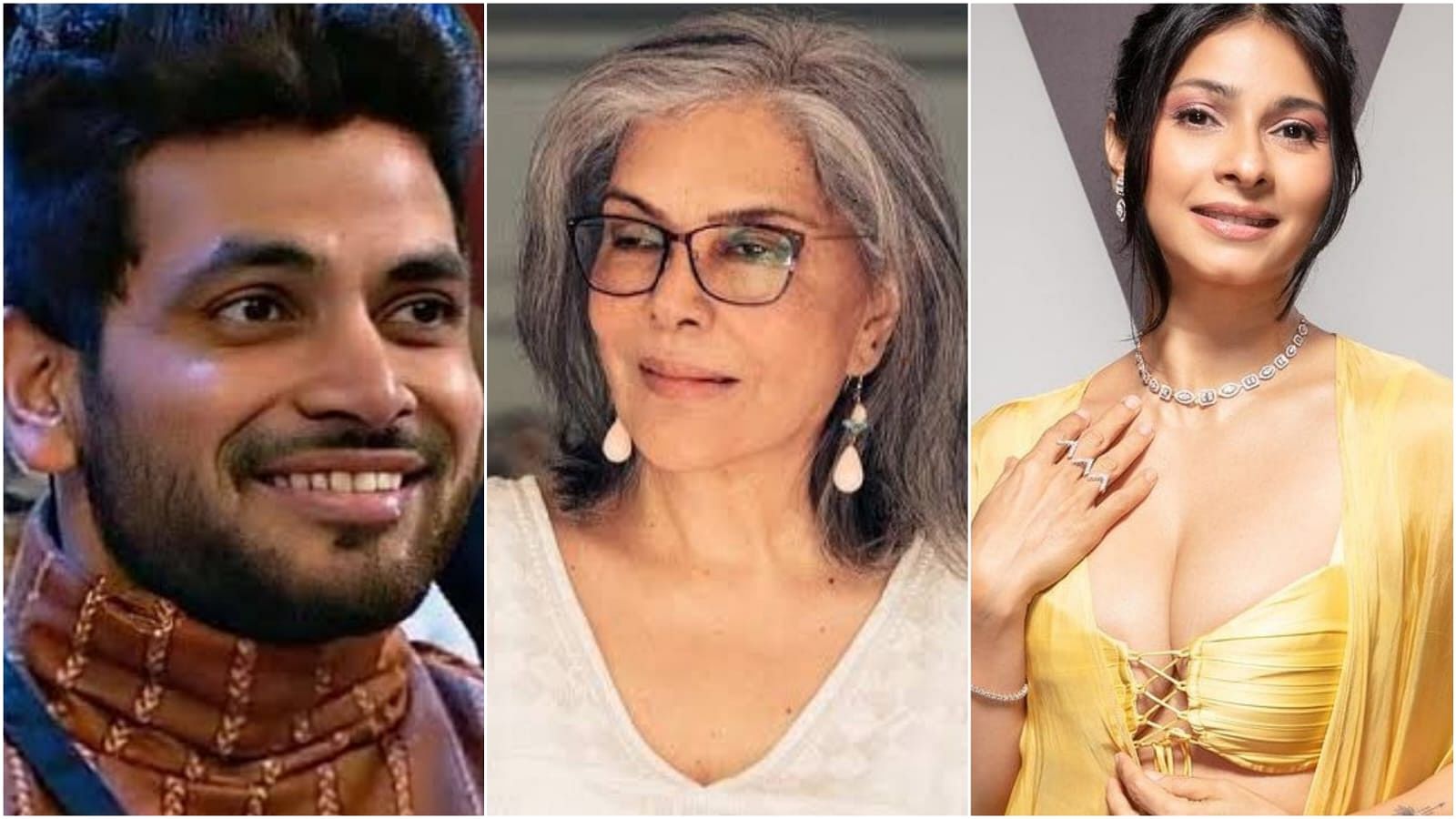 Three actors, Shiv Thakare, Zeenat Aman and Tanisha Mukherjee, will ...