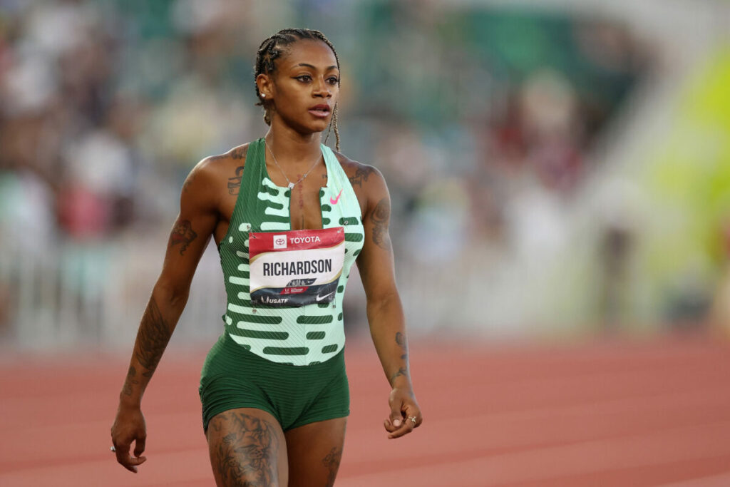 Sprinter Sha'Carri Richardson defies expectations in her first Sprite ...
