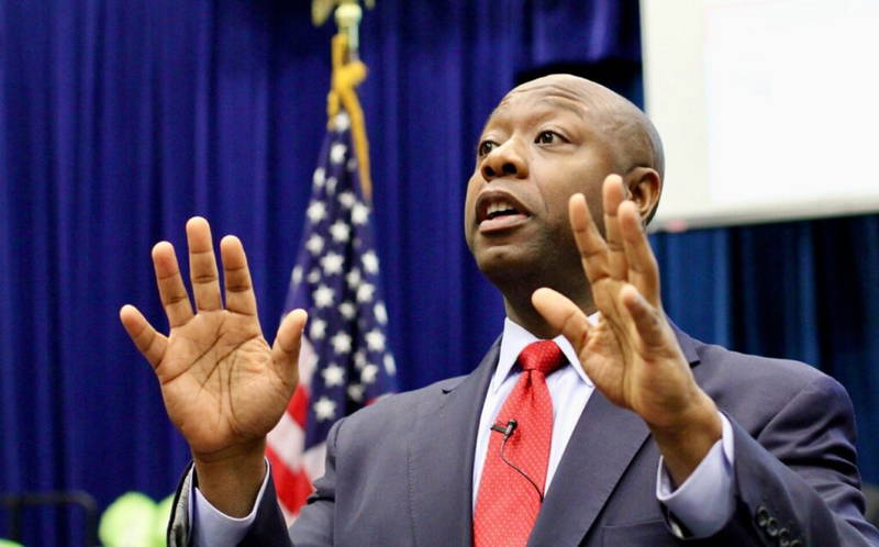 Tim Scott makes history as longest-serving Black senator ever. | xklsv News
