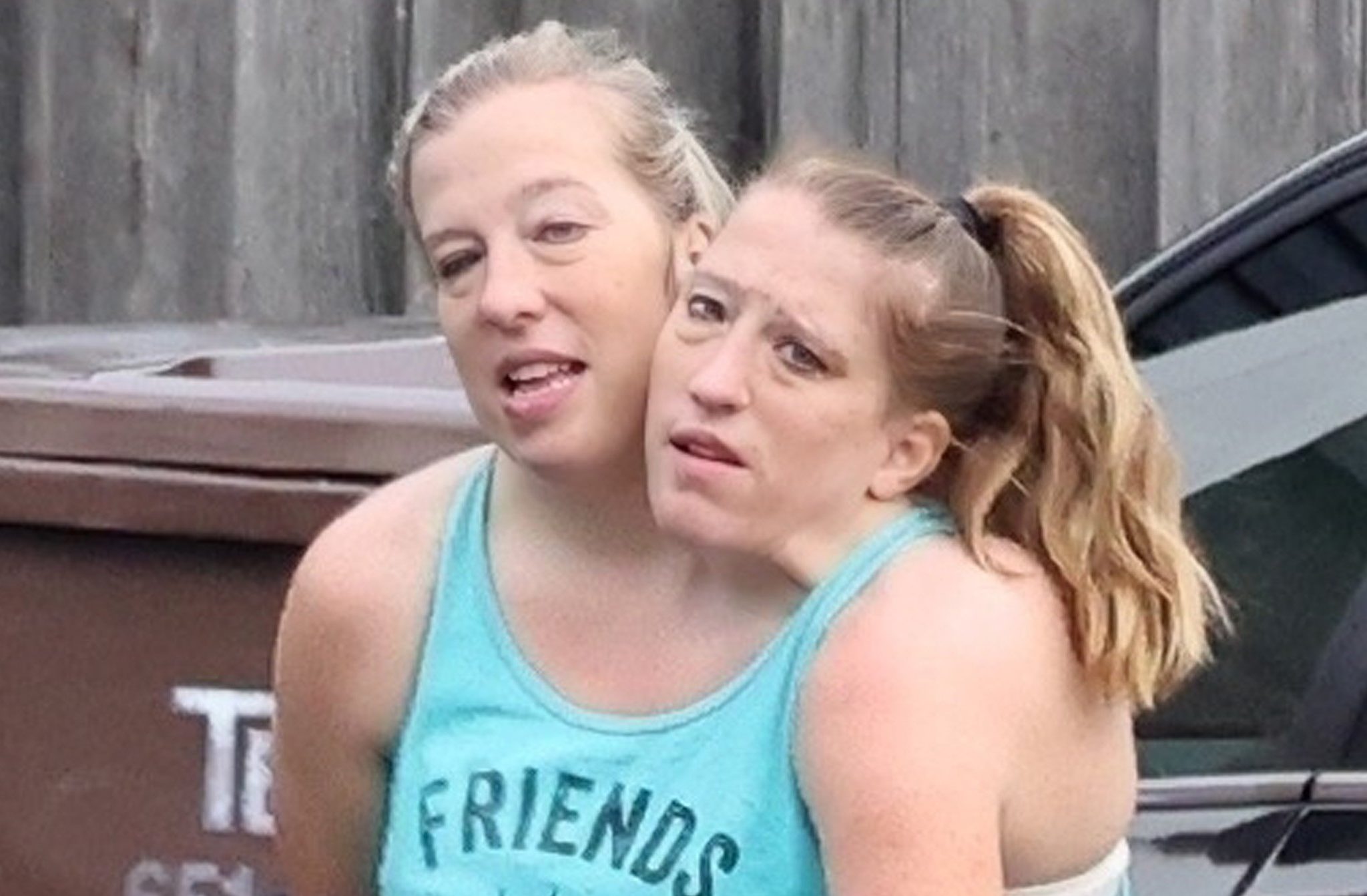 Conjoined twins Abby and Brittany share cryptic update after being seen ...